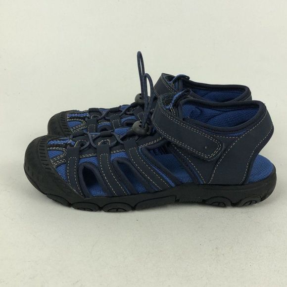 Scott | Shoes | Scott David Boys Lucas 242 Navy Blue Closed Toe Hiking ...